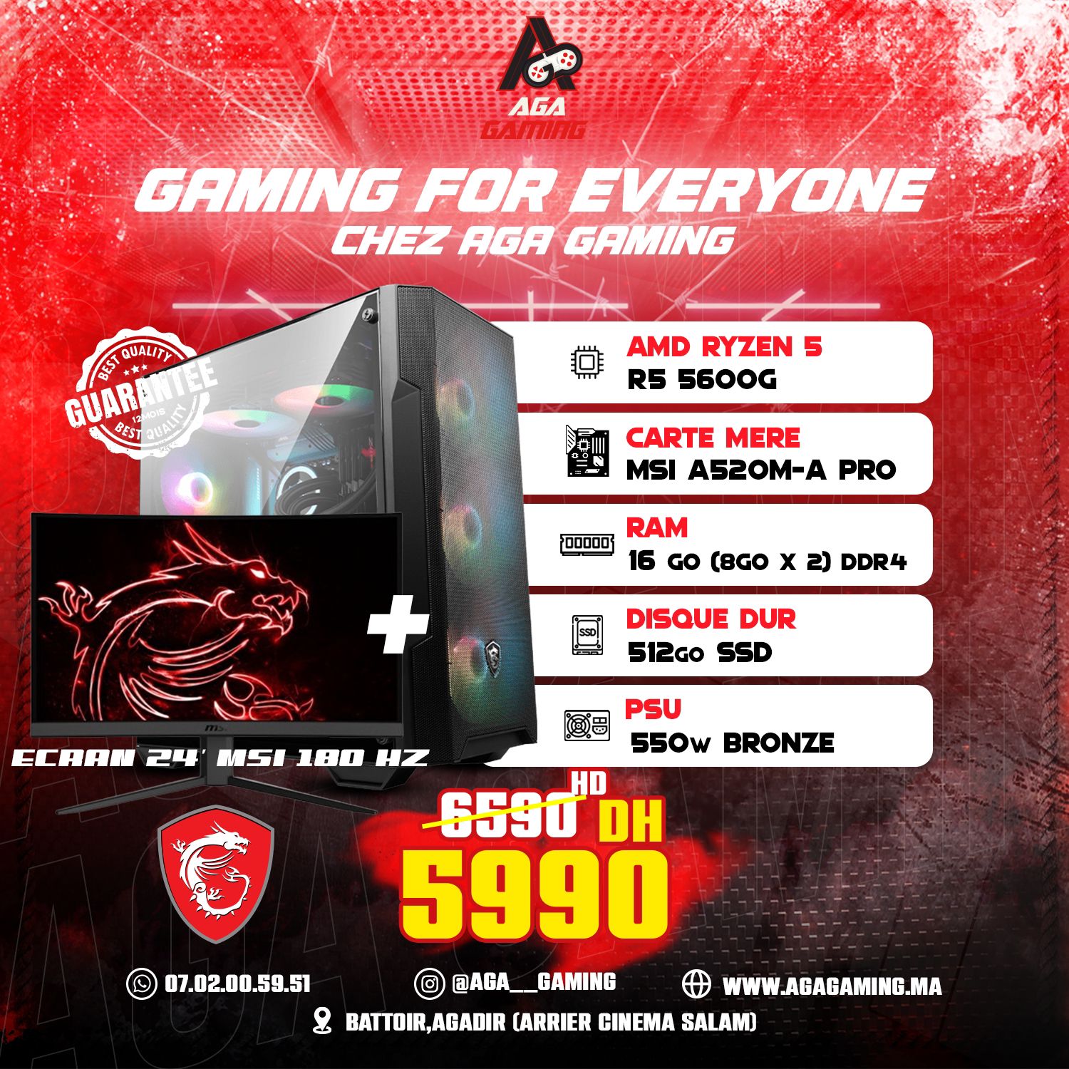 PC Gamer Maroc - Agadir Gaming Magasin de Matériel Gaming au Maroc ...